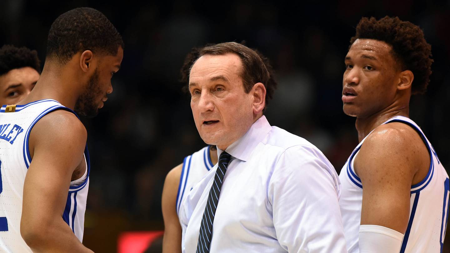 Coach K retiring: Duke's Krzyzewski done after next season - Sports ...