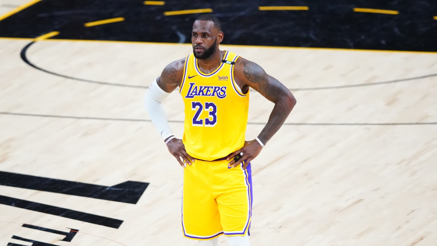 LeBron James jersey number: Lakers star to don No. 6 next season ...