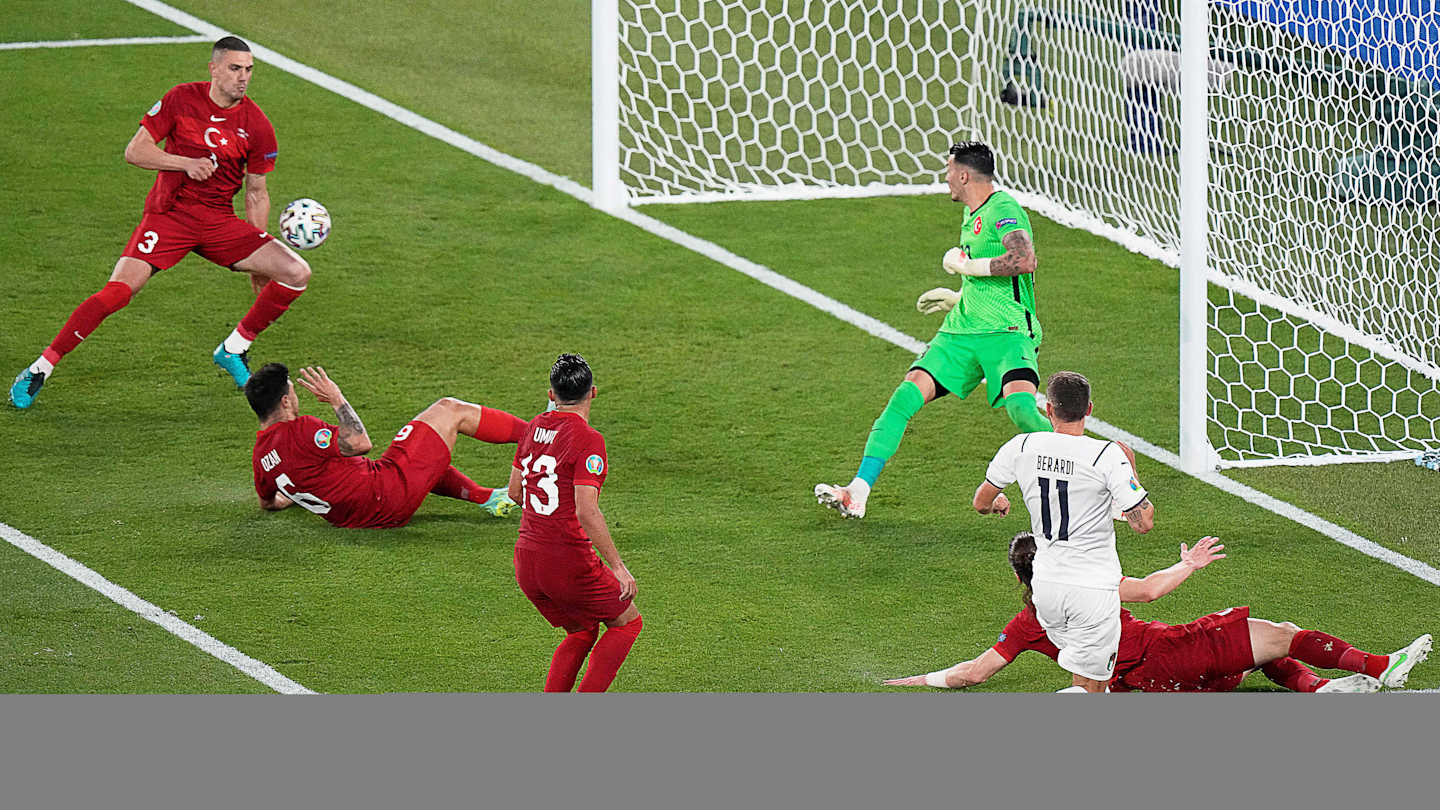 Euro 2020: Turkey scores own goal vs Italy (video) - Sports Illustrated