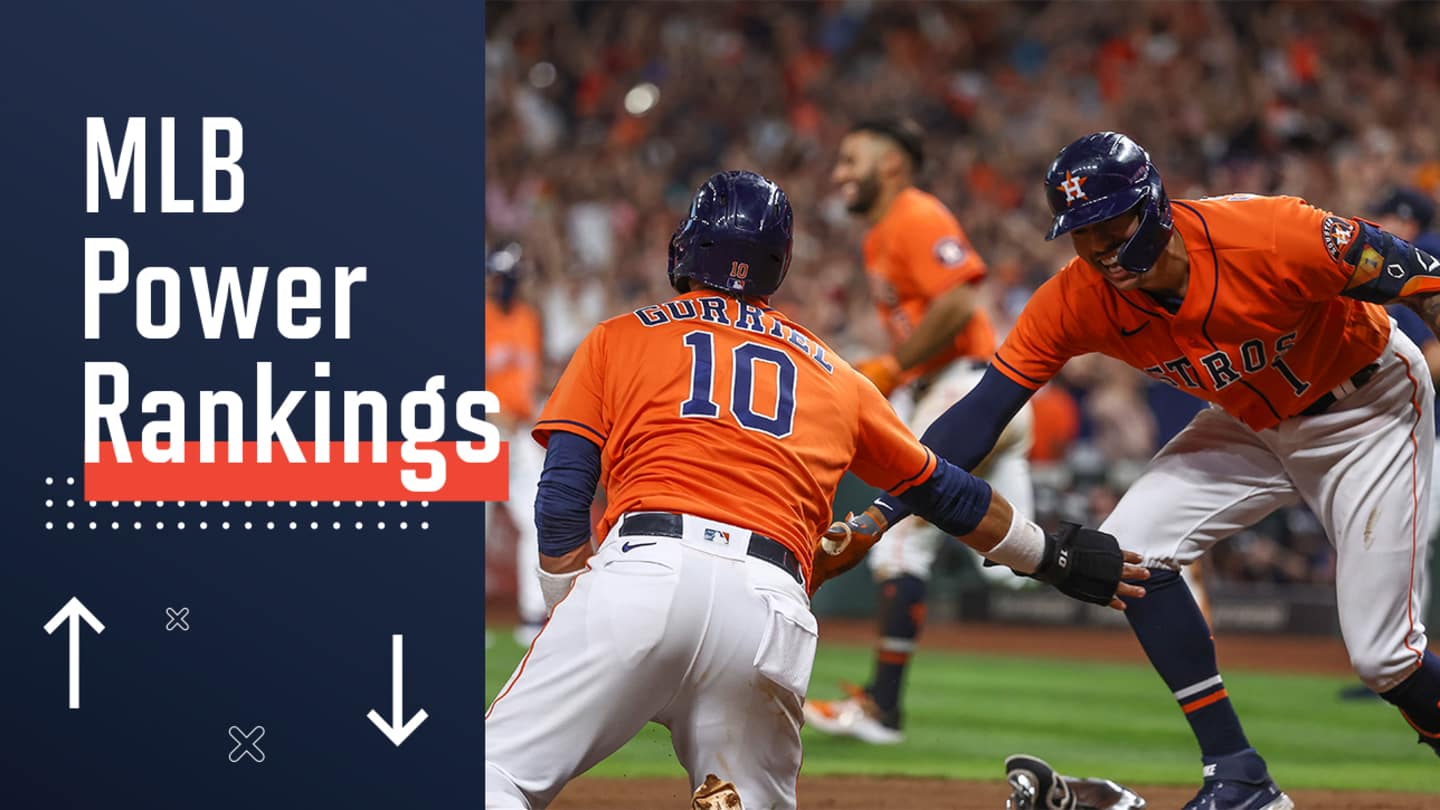 MLB power rankings: Astros No. 1; Rays, White Sox fall - Sports Illustrated