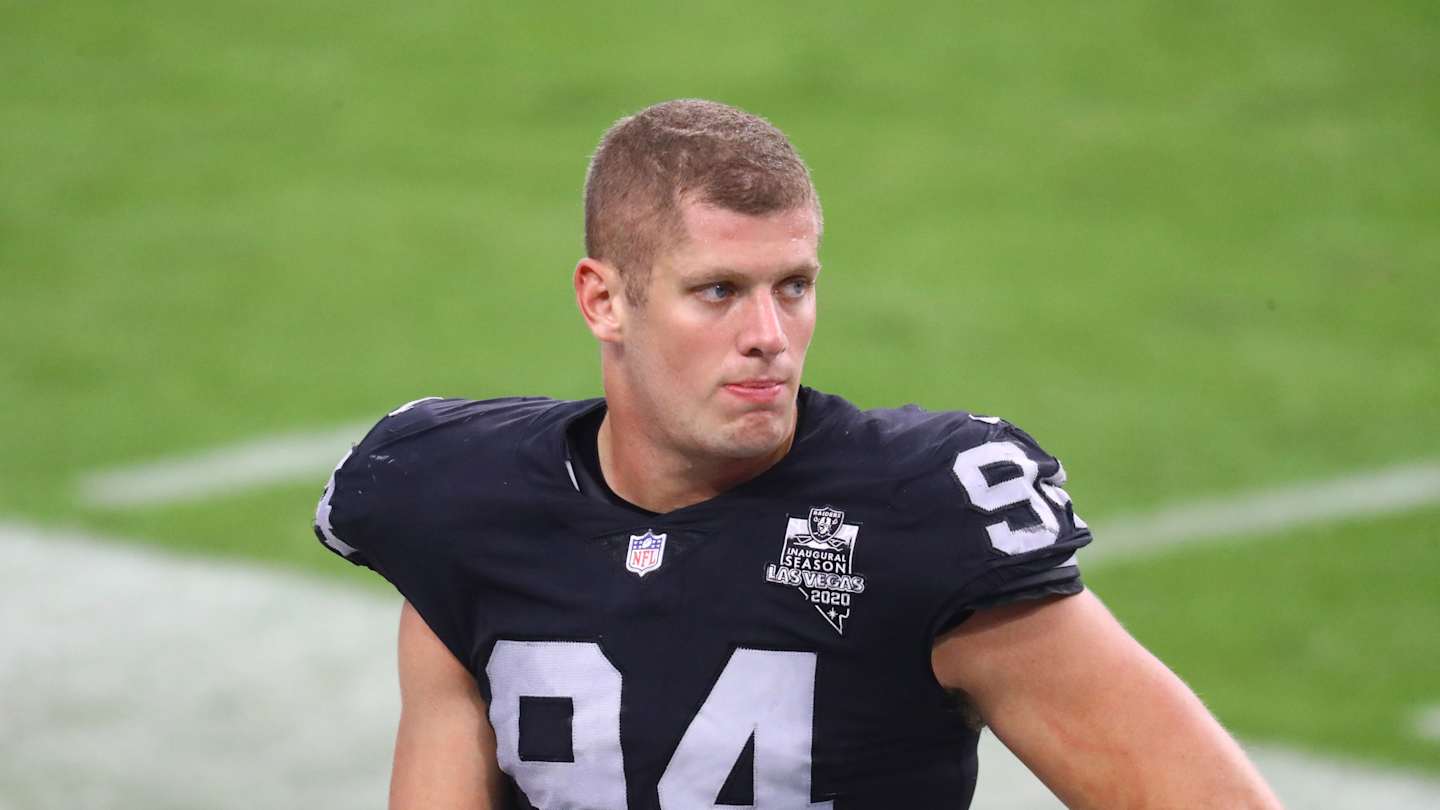 Las Vegas Raiders Defensive End Carl Nassib Becomes First Active NFL Player to Announce He is ...
