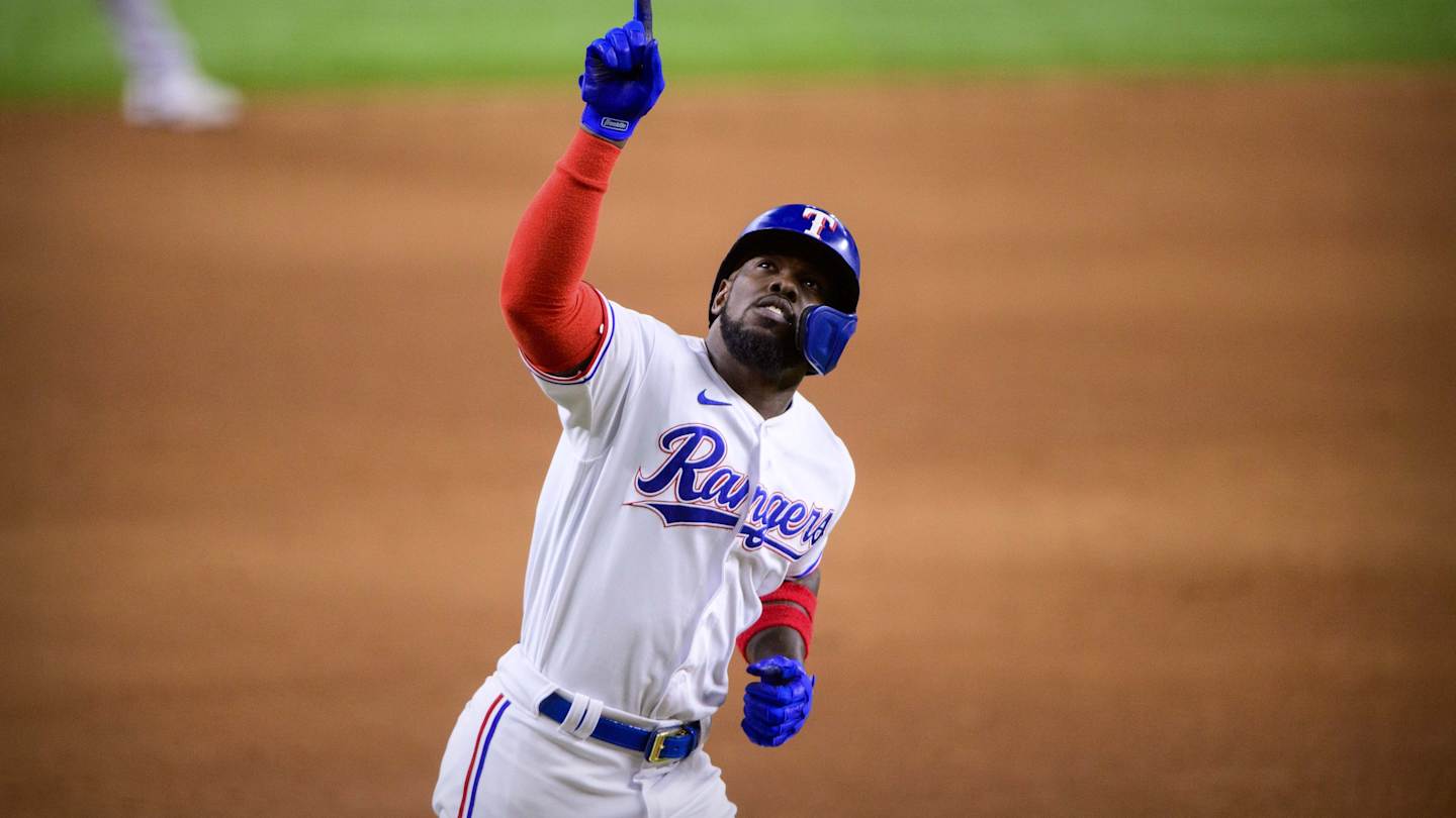 Texas Rangers Rookie Adolis García Elected As Finalist For MLB All-Star ...