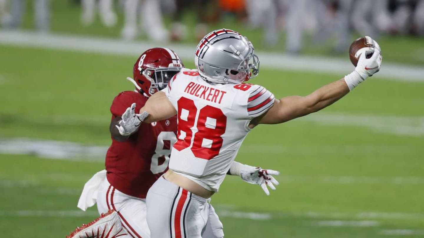 NFL Draft Profile: Jeremy Ruckert, Tight End, Ohio State Buckeyes ...