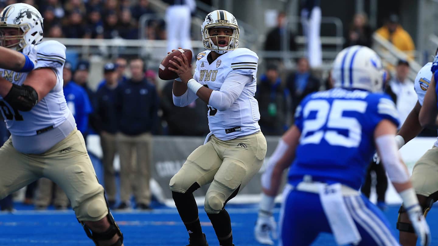 NFL Draft Profile: Kaleb Eleby, Quarterback, Western Michigan Broncos ...