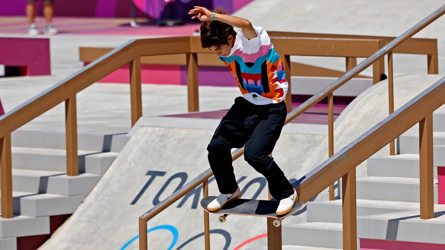 Japan's Yuto Horigome wins first-ever skateboarding gold medal at ...
