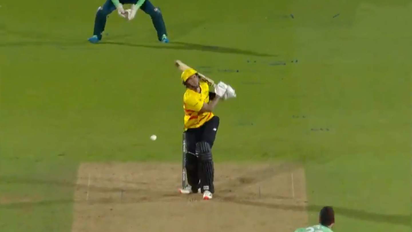 Cricket player Alex Hales hit twice in nuts (video) - Sports Illustrated