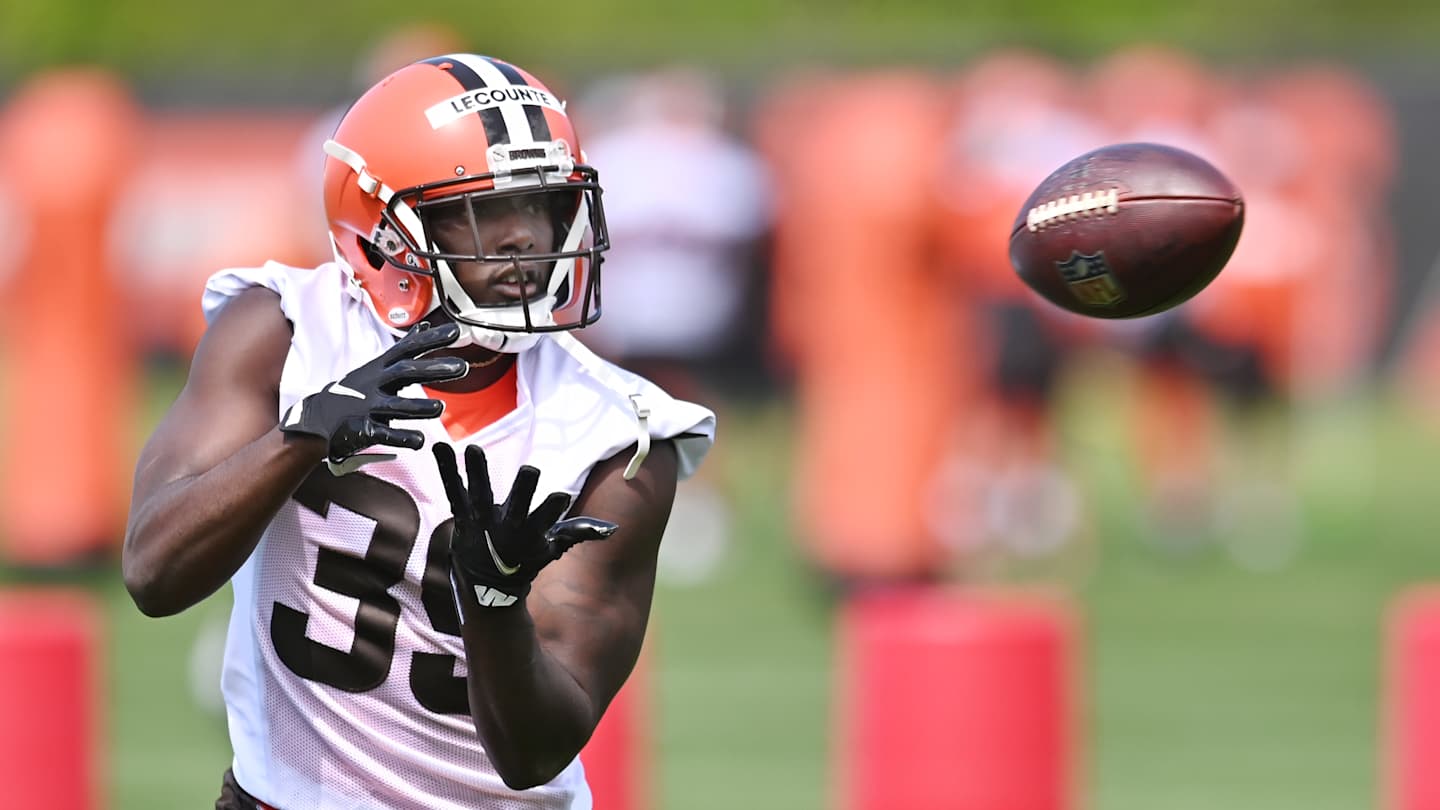Richard LeCounte Interception in Preseason Opener for Cleveland Browns ...