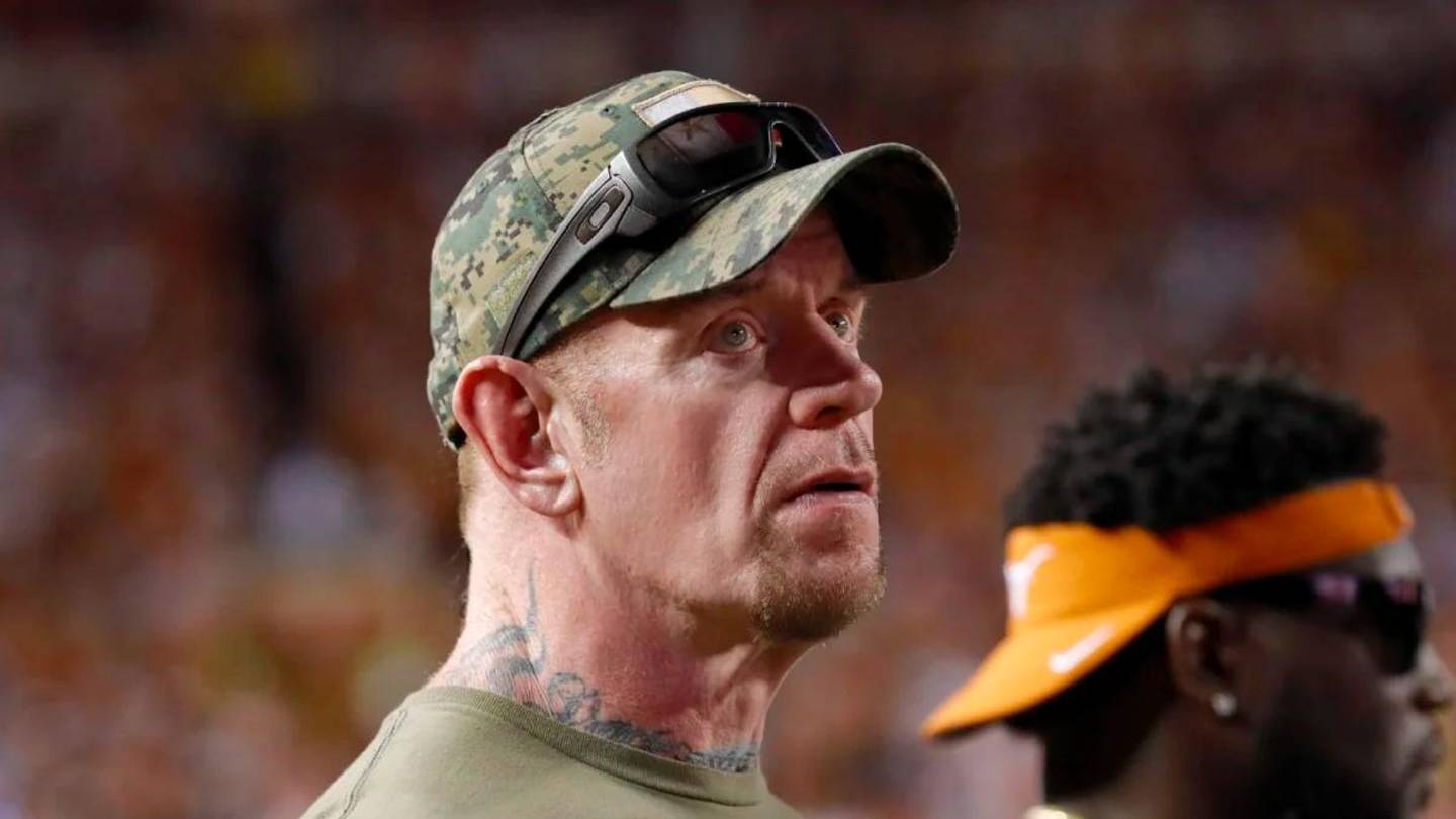 WATCH: The Undertaker Receives Special Gift From Texas Football ...