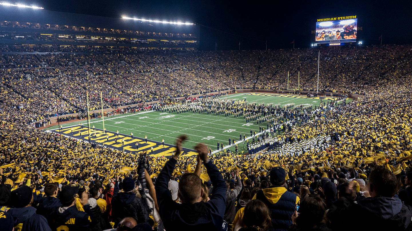 The Michigan Wolverines Are Tough To Beat At Michigan Stadium Under The ...