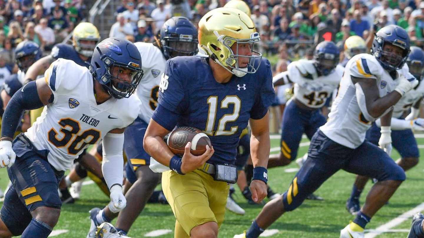 Tyler Buchner To Start For Notre Dame In the Gator Bowl vs South ...