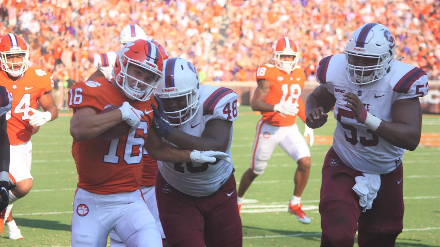 Halftime Analysis: Clemson Tigers-S.C. State Bulldogs - Sports ...