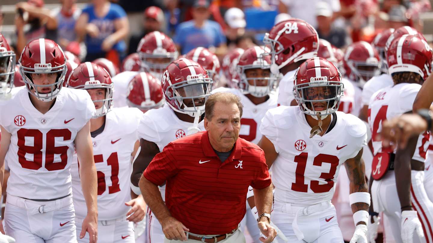 Alabama's Nick Saban Named Dodd Trophy Coach of the Week - Sports ...