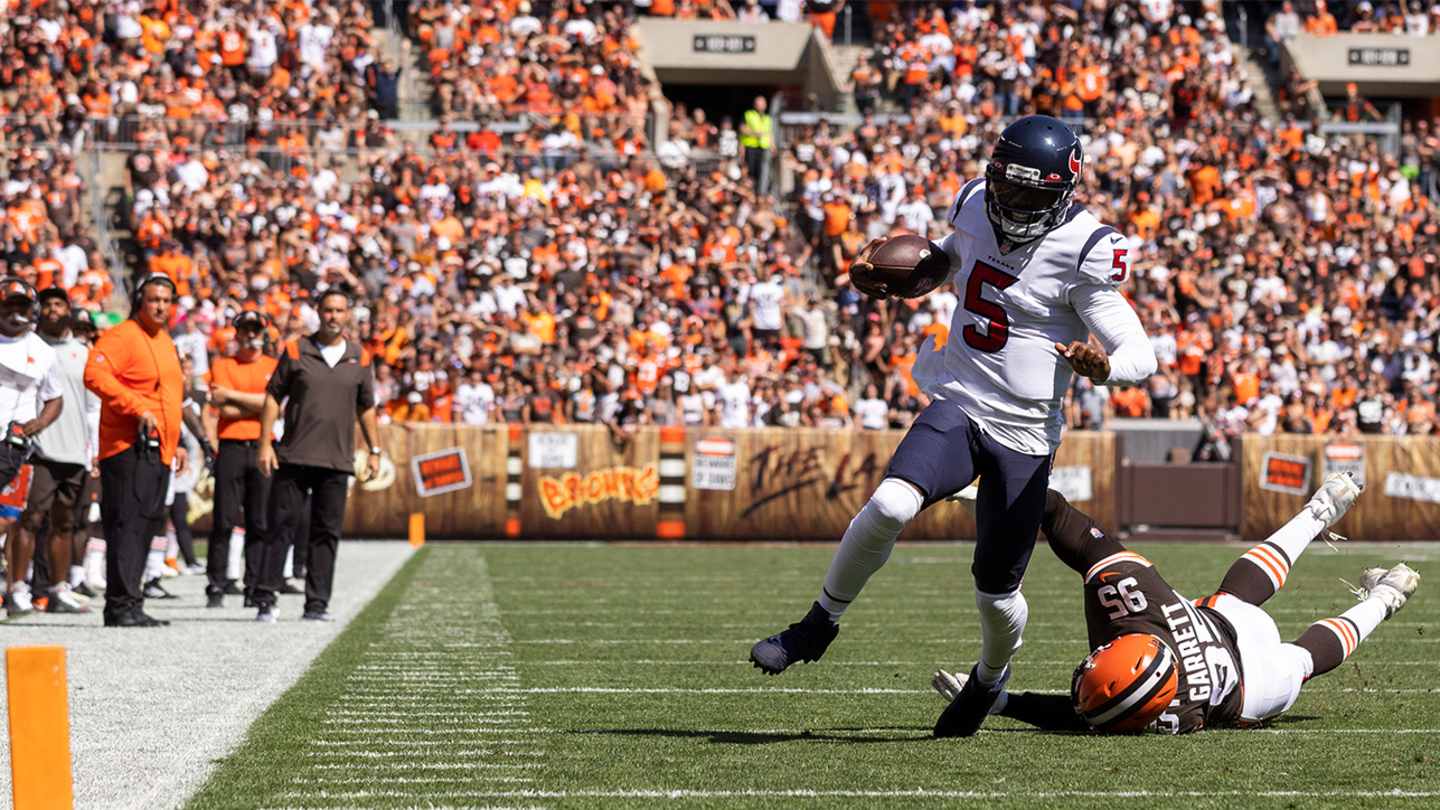 Tyrod Taylor injury: Texans QB ruled out vs. Browns (hamstring ...