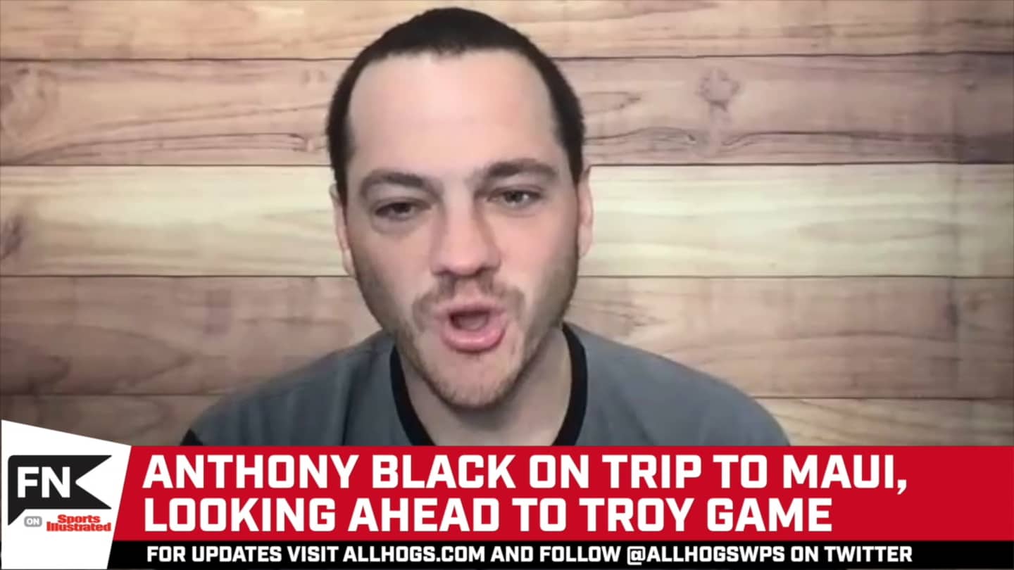 Hogs' Anthony Black Zoom Preview of Troy - Sports Illustrated All Hogs News, Analysis and More