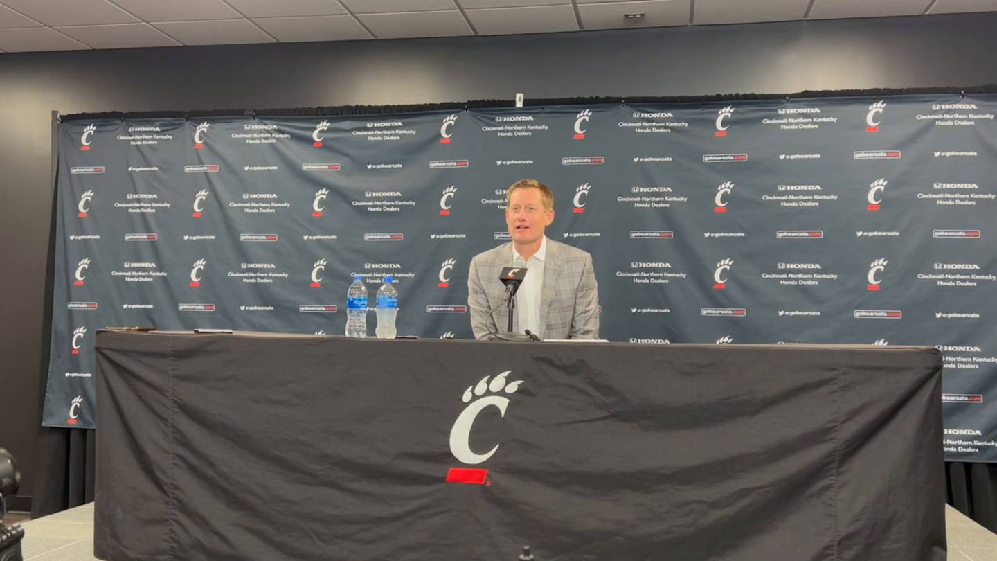 Watch: UC AD John Cunningham Speaks With Media Following Luke Fickell ...