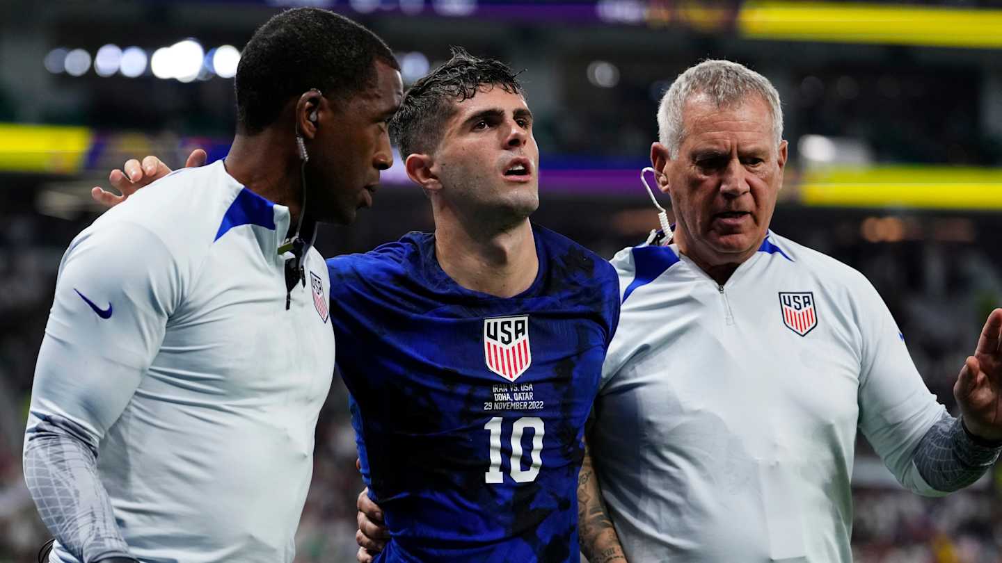 USMNT’s Pulisic Subbed Out at Halftime vs. Iran With Pelvic Injury ...