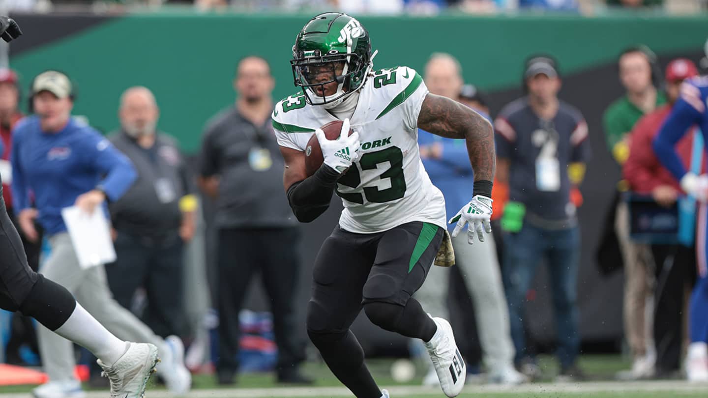Jets’ James Robinson Not Happy With Being Benched Last Week - Sports ...