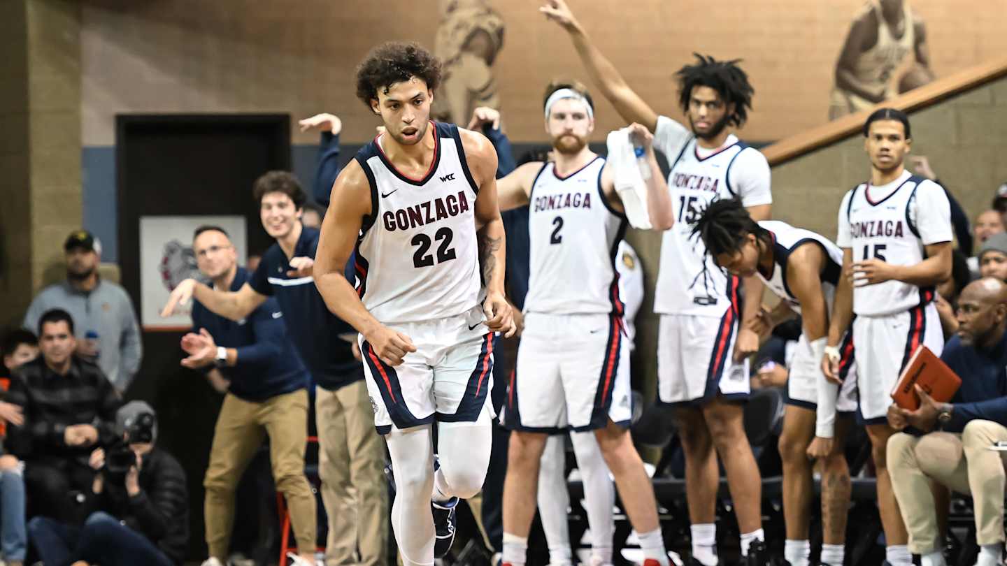 Men's college basketball rankings: Gonzaga falls to No. 18 in AP Top 25 ...