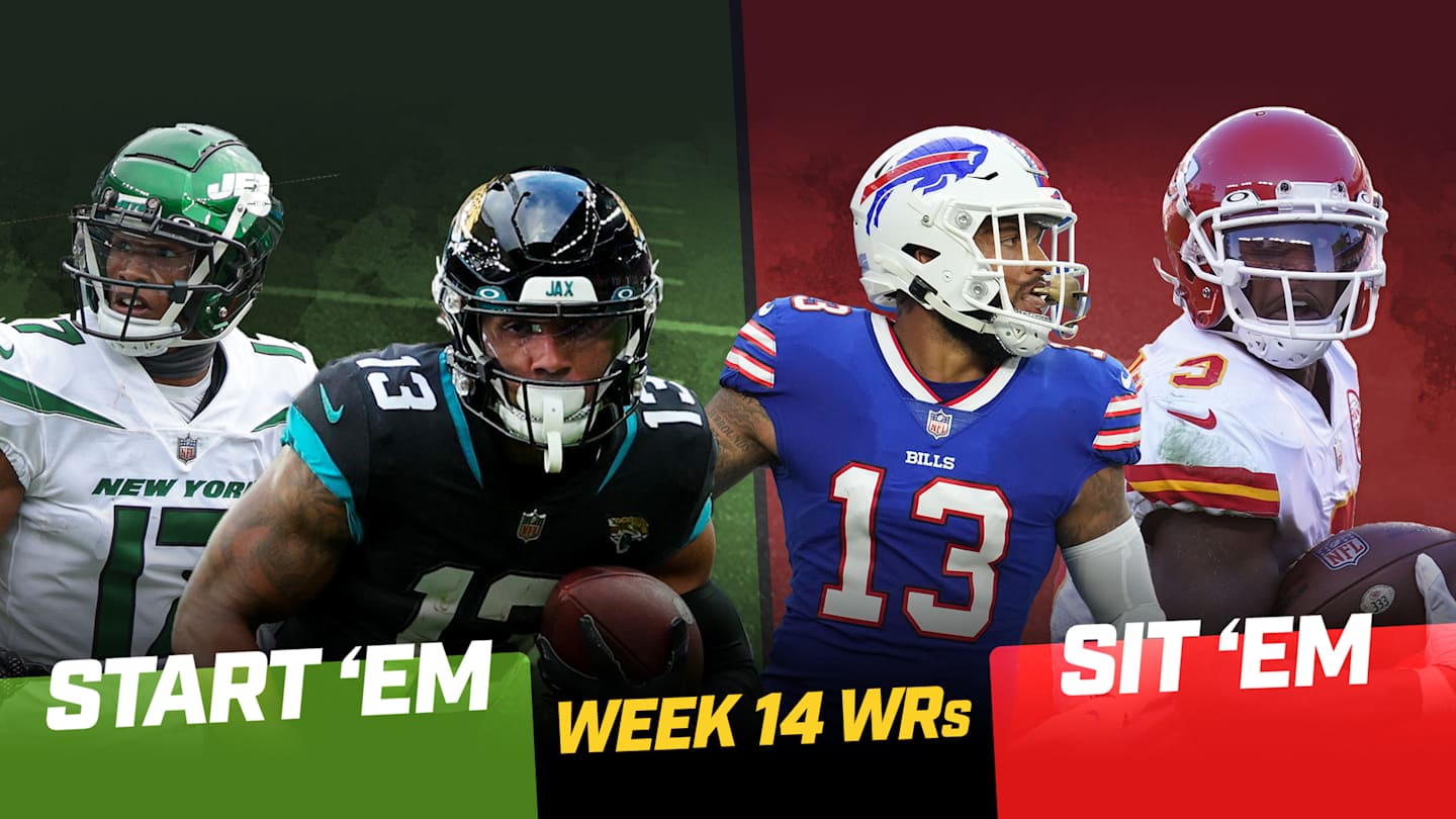 Start 'Em, Sit 'Em Wide Receivers Fantasy Football Week 14: Riding With ...