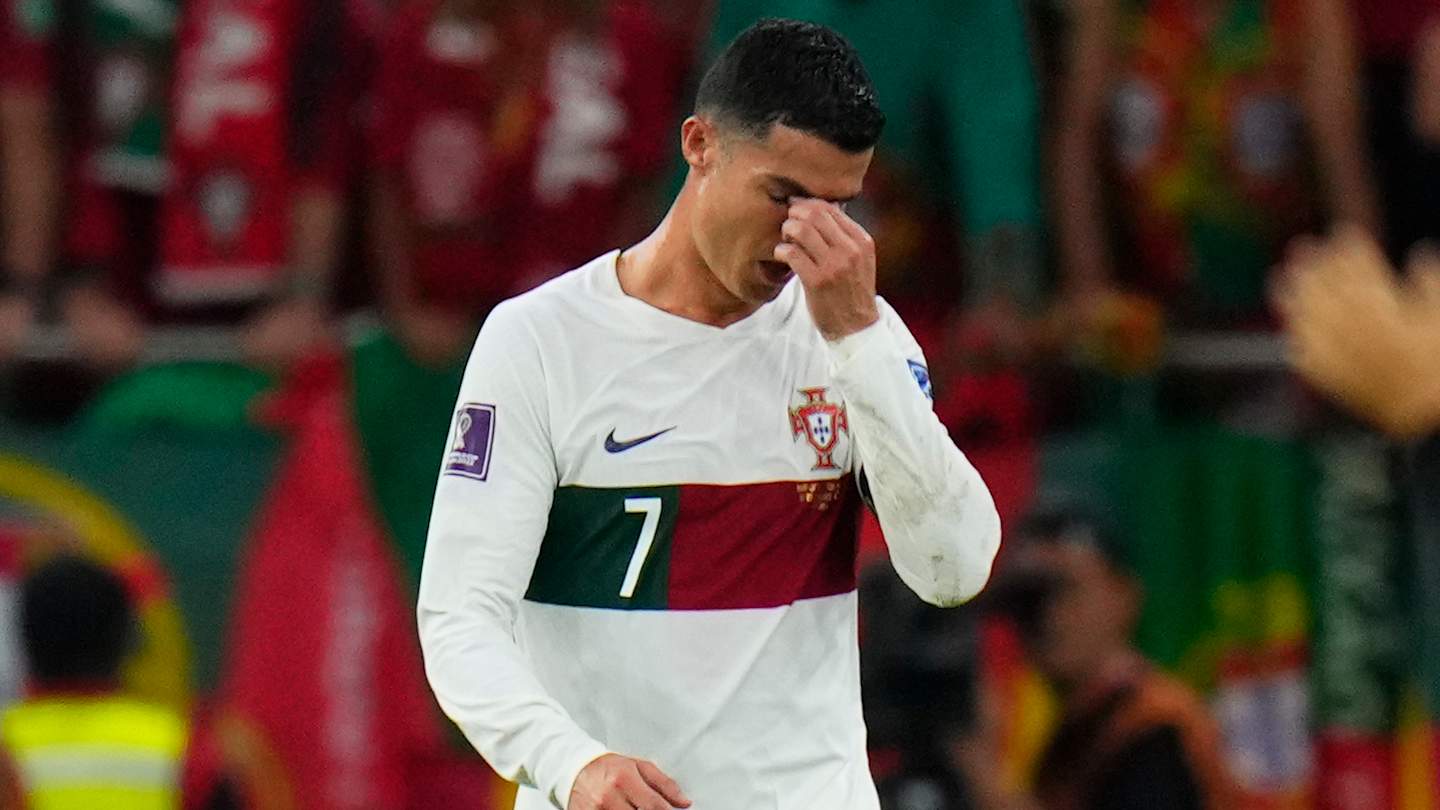 Cristiano Ronaldo Emotional After Portugal’s World Cup Elimination ...