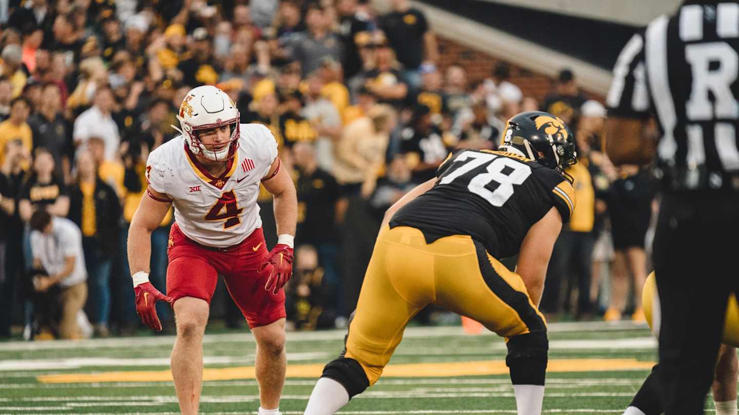 NFL Draft Profile: Colby Reeder, Linebacker, Iowa State Cyclones ...