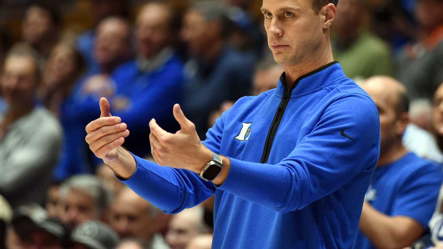 LOOK: Big 2024 Recruit Puts on Duke Basketball Jersey - Sports ...