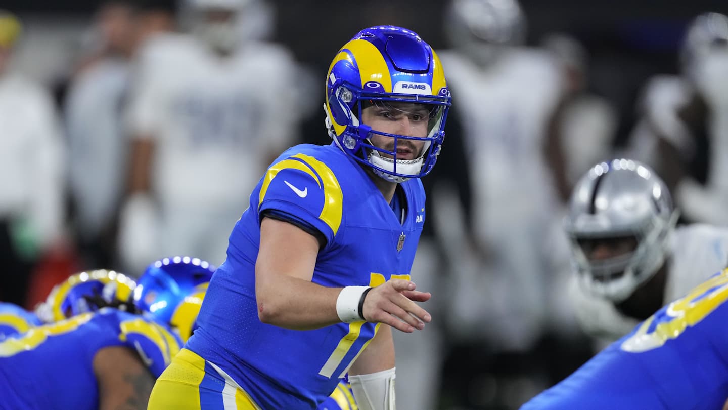 Los Angeles Rams QB Baker Mayfield Named NFC Offensive Player of the ...