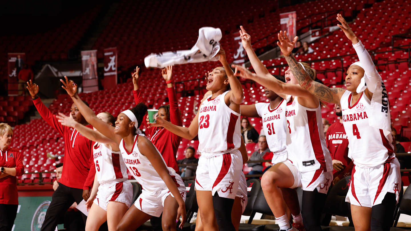 Alabama Women's Basketball Finds its Groove Offensively in Win over ...
