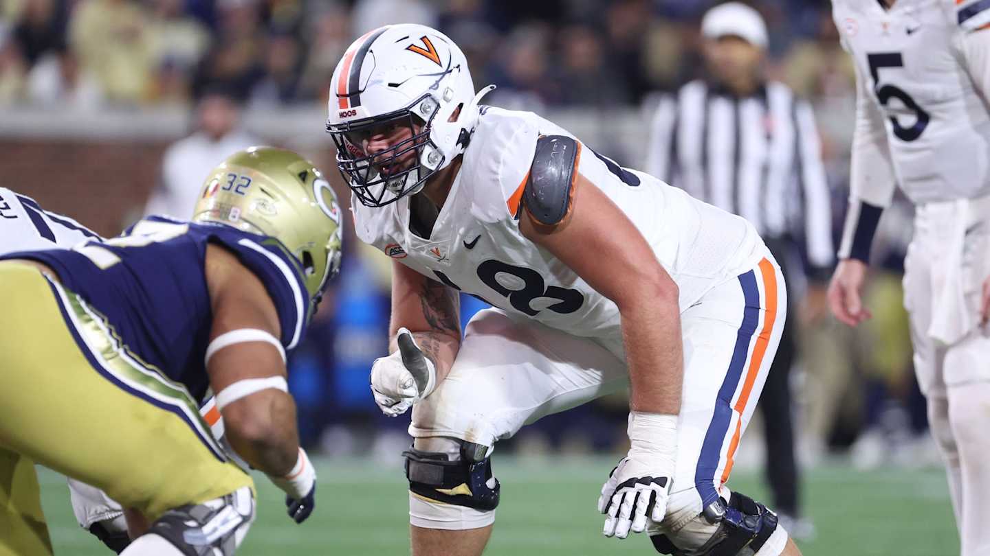 Virginia Starting OT Logan Taylor Enters Transfer Portal - Sports ...