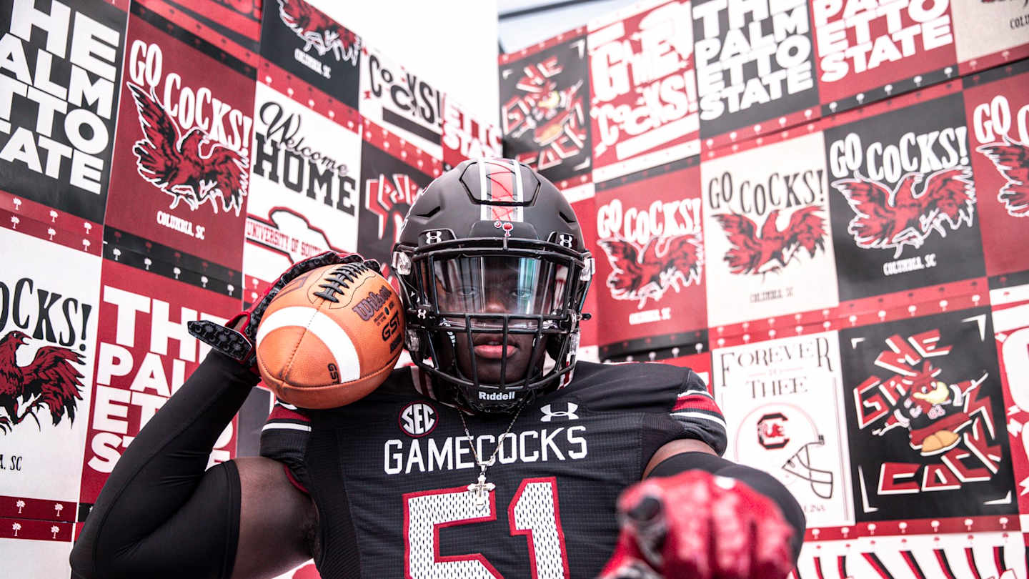 Tree Babalade Repping With First-String O-line For South Carolina ...