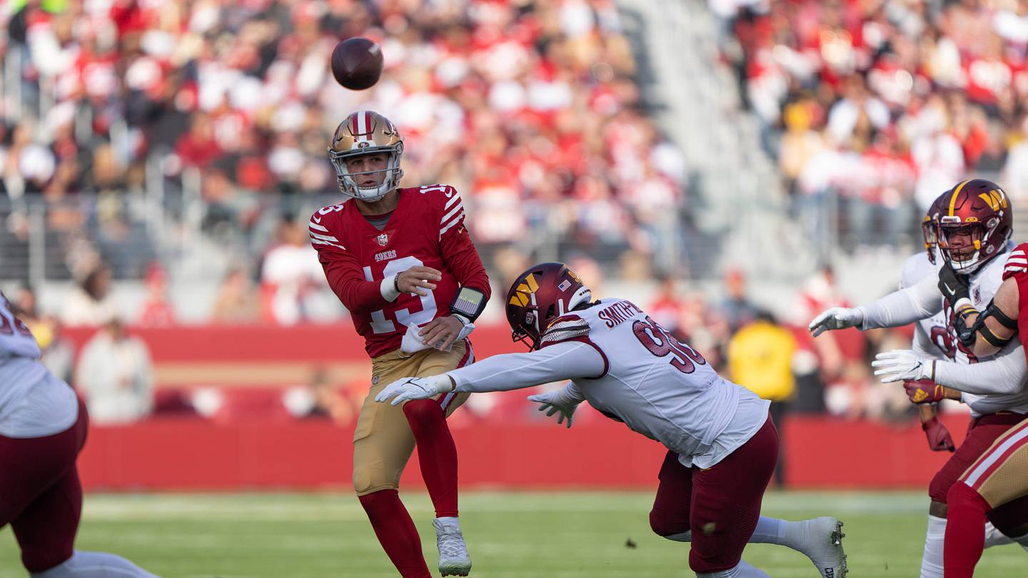San Francisco 49ers Stomp the Washington Commmanders - Sports ...