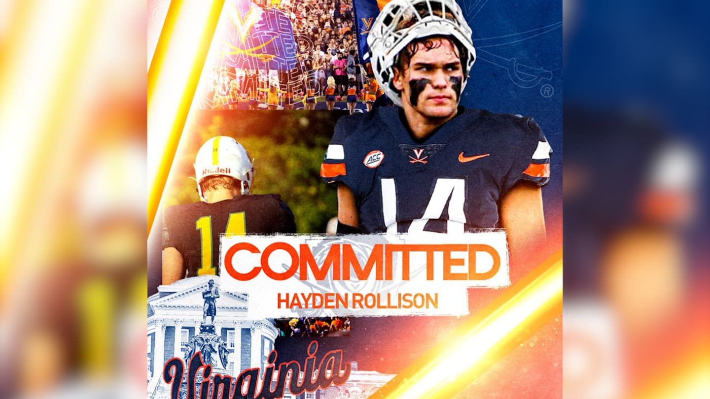 In-State Linebacker Hayden Rollison Commits to Virginia Football ...