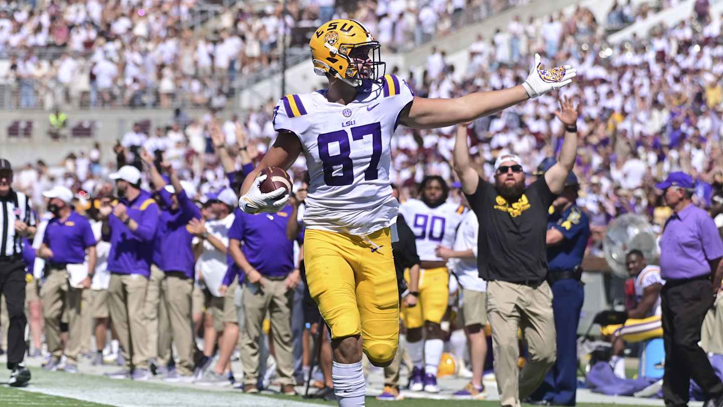 LSU Tight End Kole Taylor Commits to the Mountaineers - Sports ...
