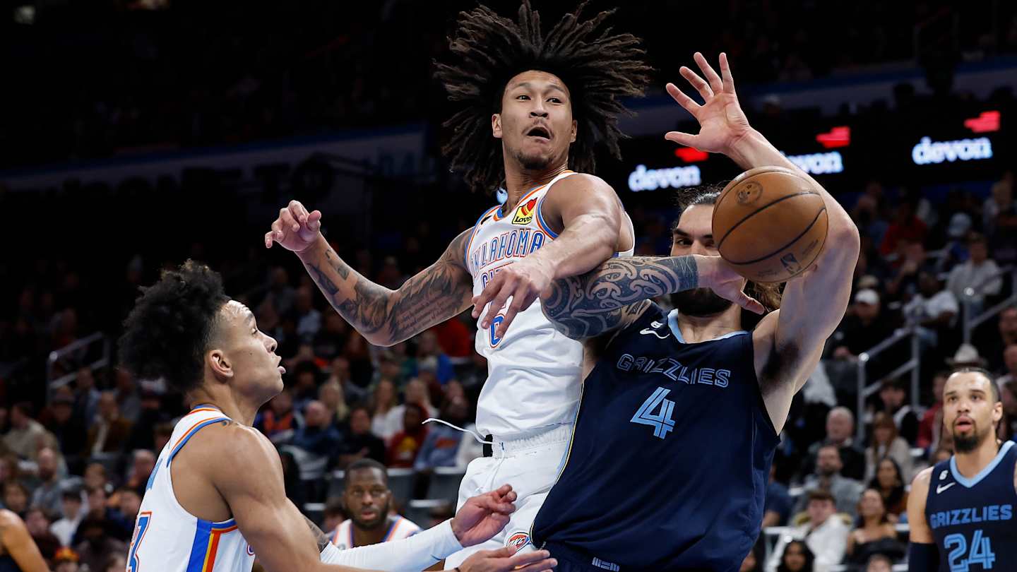 Jaylin Williams Going From Career-High to No Minutes Showcases Thunder ...