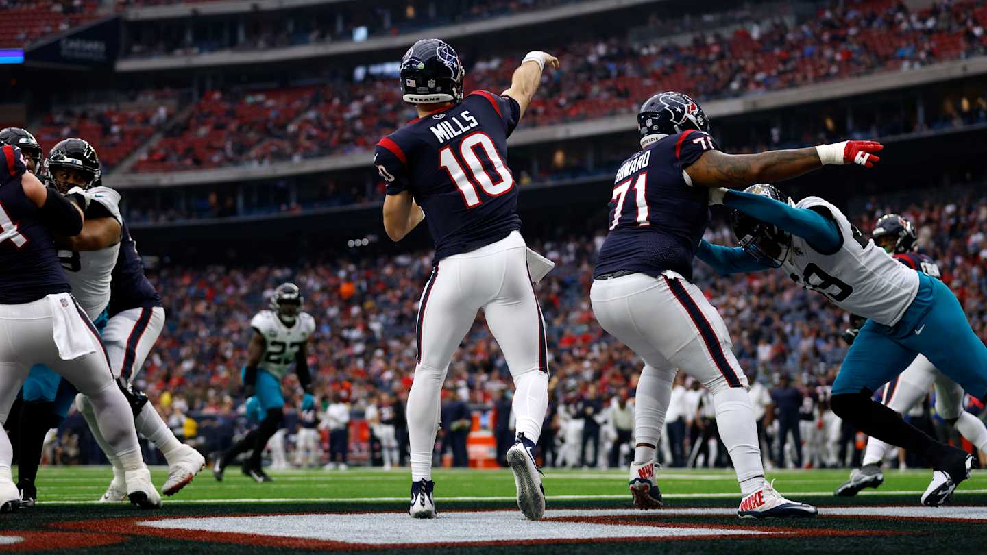 Houston Texans Offense, Davis Mills Stonewalled In Loss to Jacksonville ...