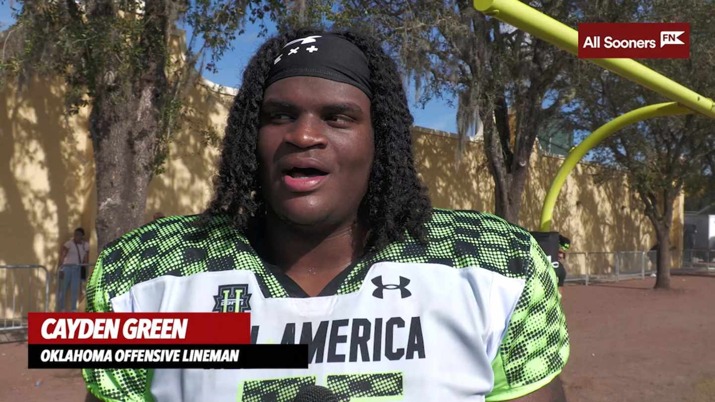 WATCH: Oklahoma 4-Star OL Cayden Green Interview - Sports Illustrated ...