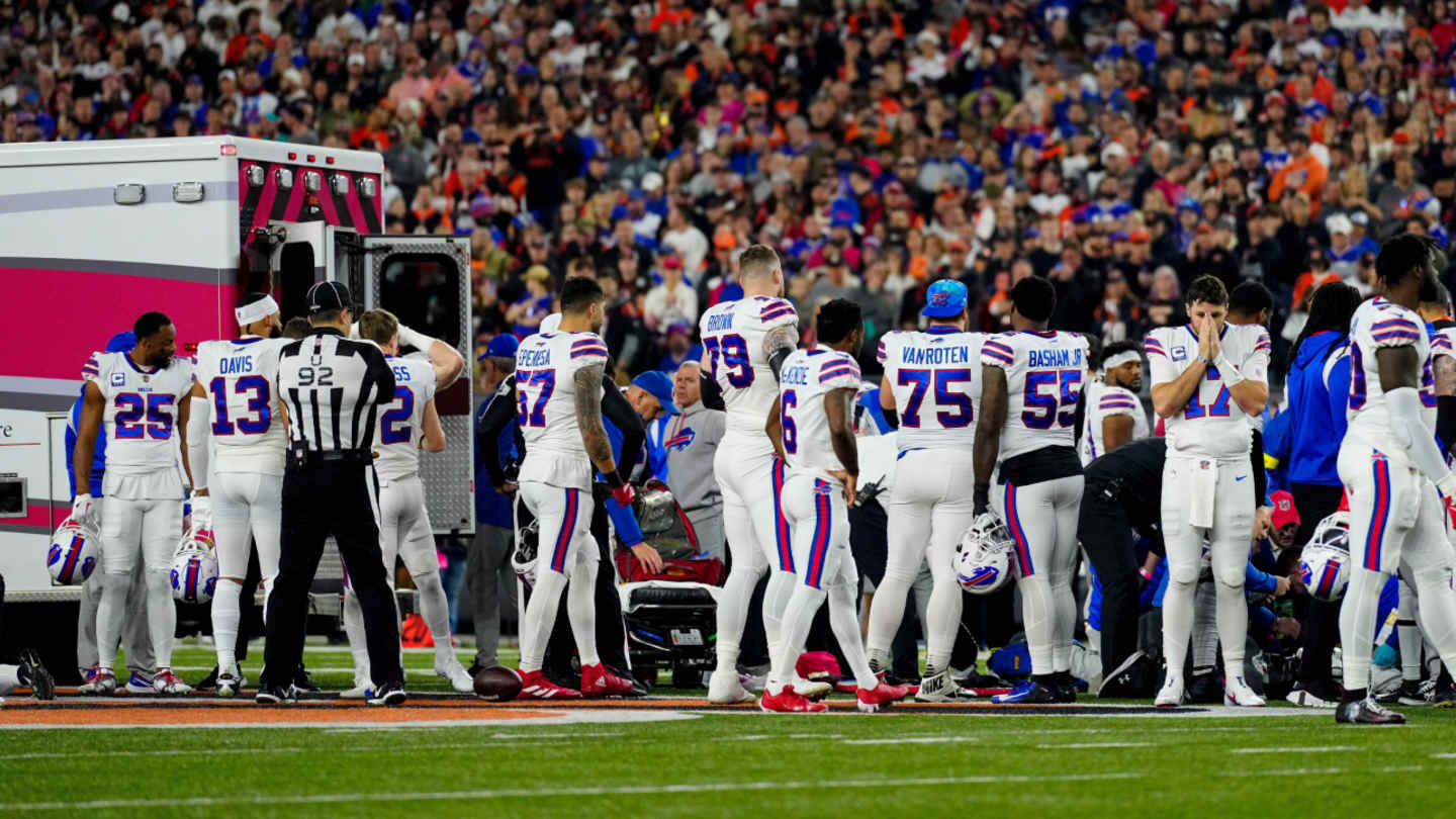 NFL Makes Decision on Whether Bills-Bengals Will Be Played - Sports ...