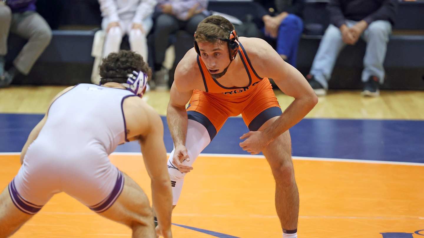 Virginia Wrestling Downs George Mason 26-6 in Richmond - Sports ...