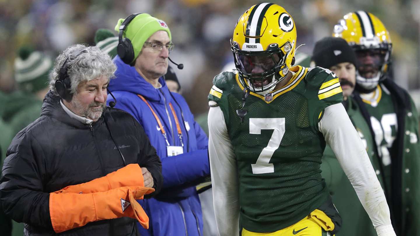 NFL Decides Punishment for Packers’ Quay Walker After Shoving Lions ...