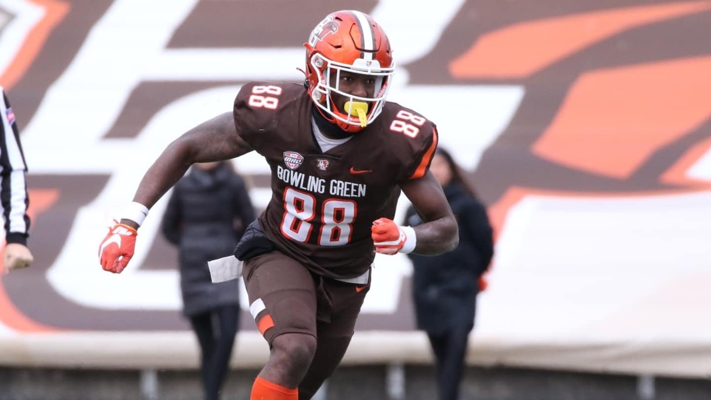 NFL Draft Profile: Christian Sims, Tight End, Bowling Green Falcons ...