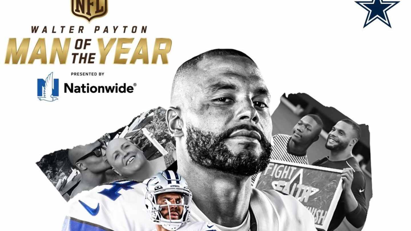 Dak Prescott Takes Dallas Cowboys Fans on Tour The Star? Walter Payton ...