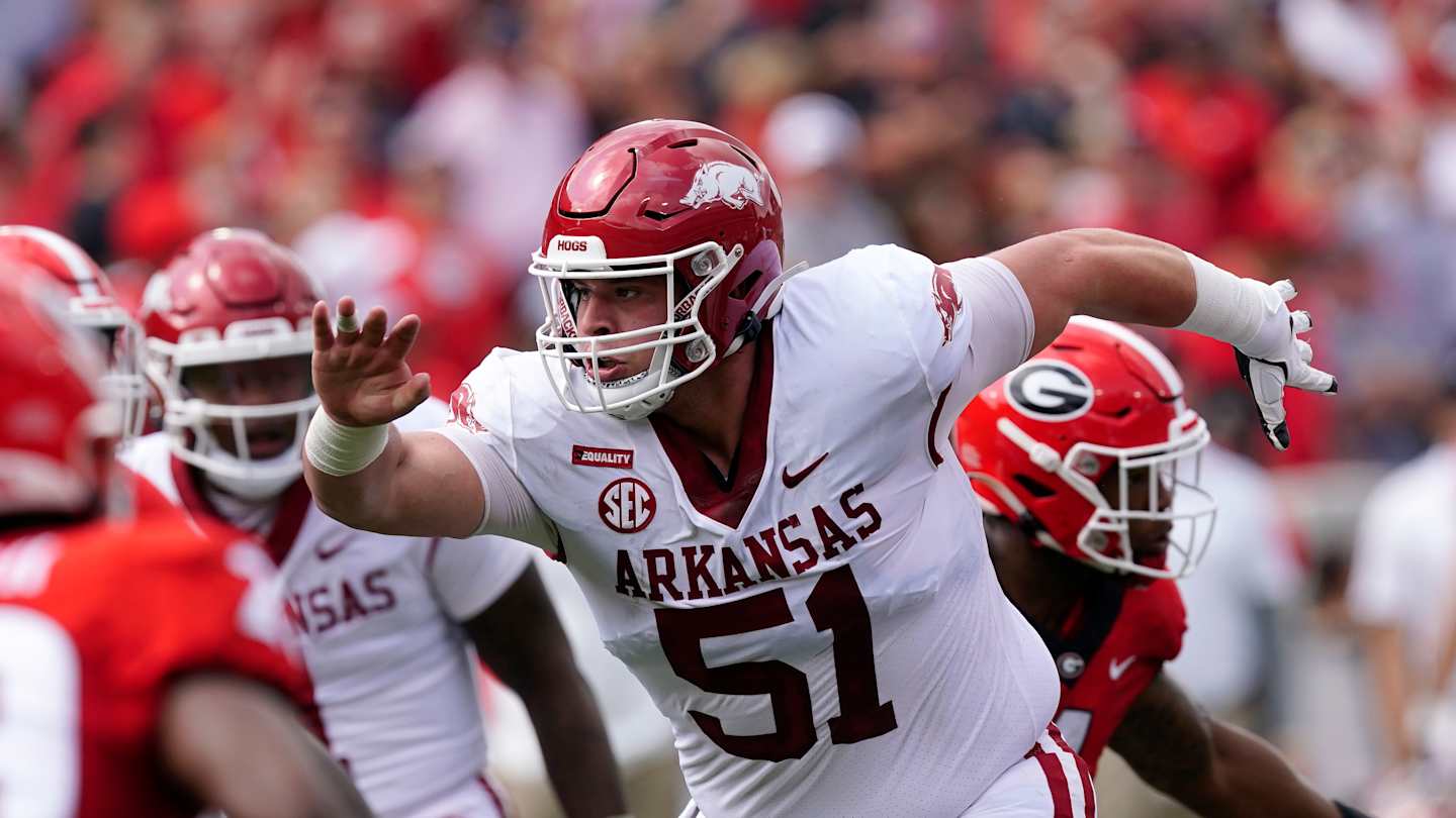 NFL Draft: Arkansas OL Ricky Stromberg has Brain and Brawn - Visit NFL ...