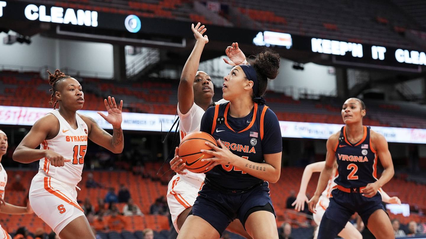 Hot-Shooting Orange Too Much for UVA Women's Basketball in 90-72 Loss ...