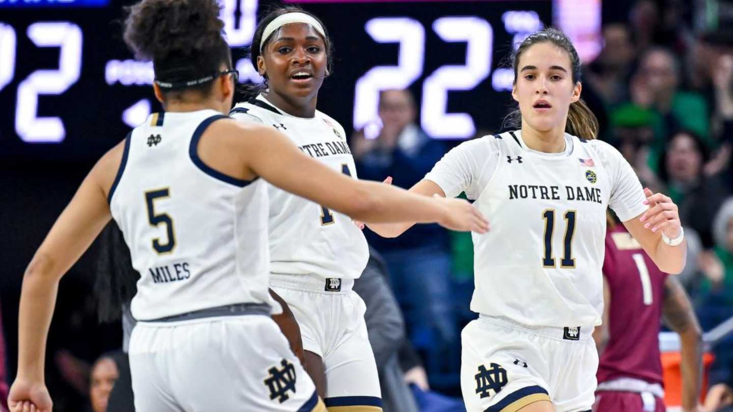 Notre Dame Earns Three Seed, Will Host NCAA Tournament Opening Round ...