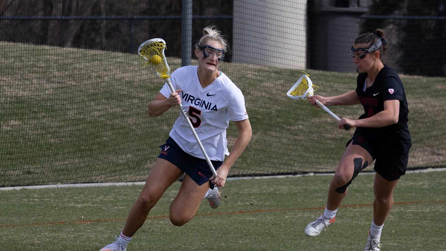 Big 2nd Half Propels No. 13 UVA Women's Lacrosse to 14-11 Win at No. 14 ...
