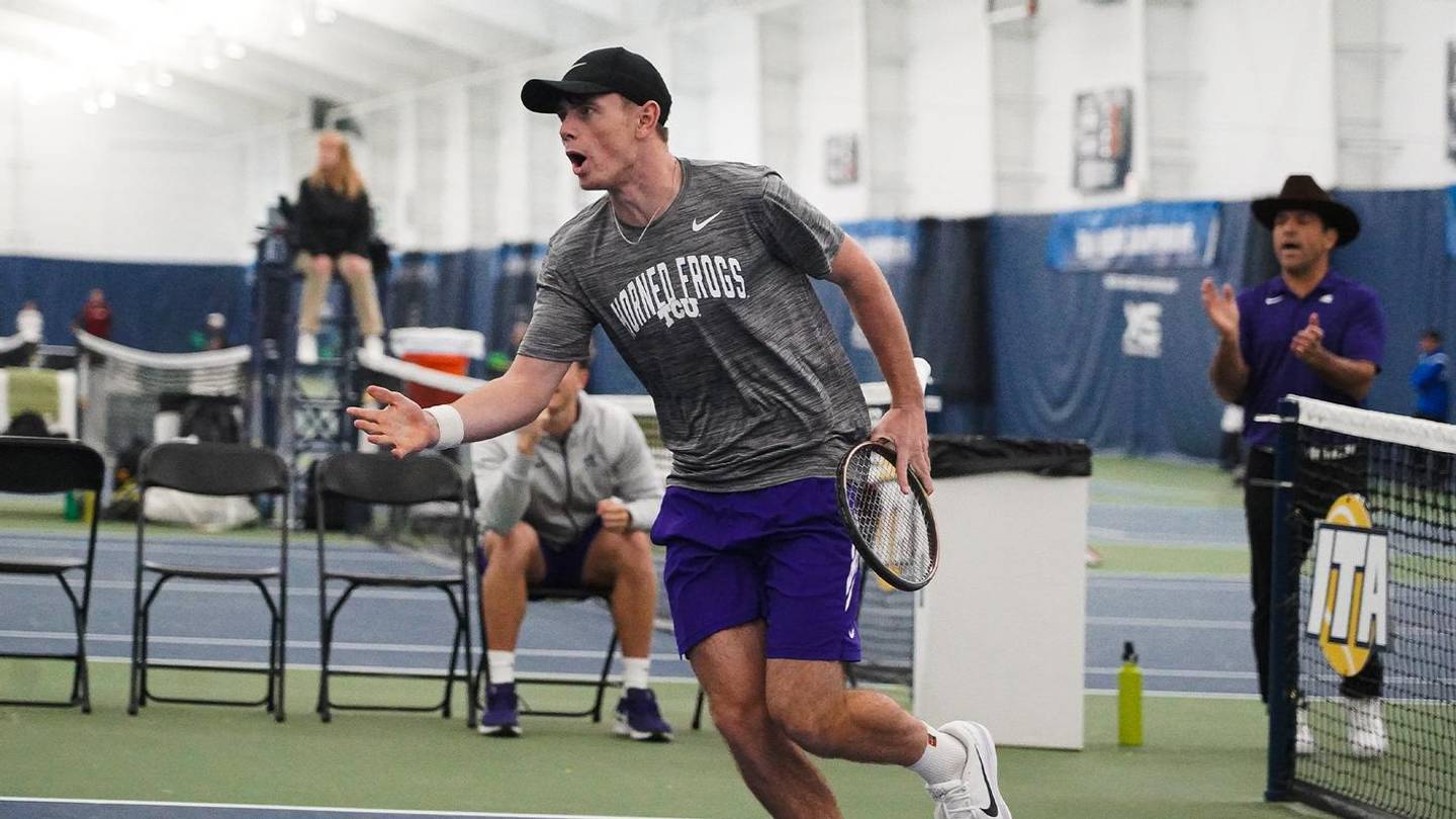 Men’s Tennis: TCU Beats Baylor In First Round Of Indoor Nationals ...
