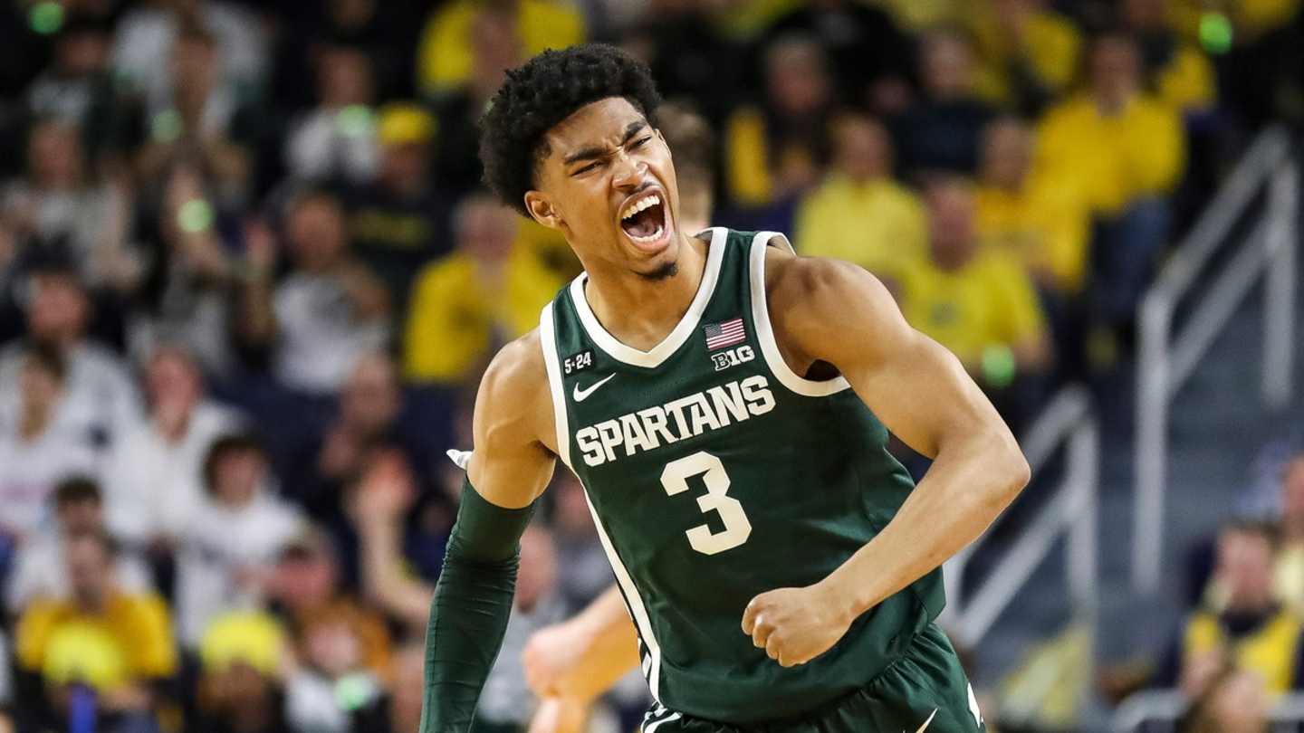 Michigan State basketball's Jaden Akins is a budding star - Sports ...