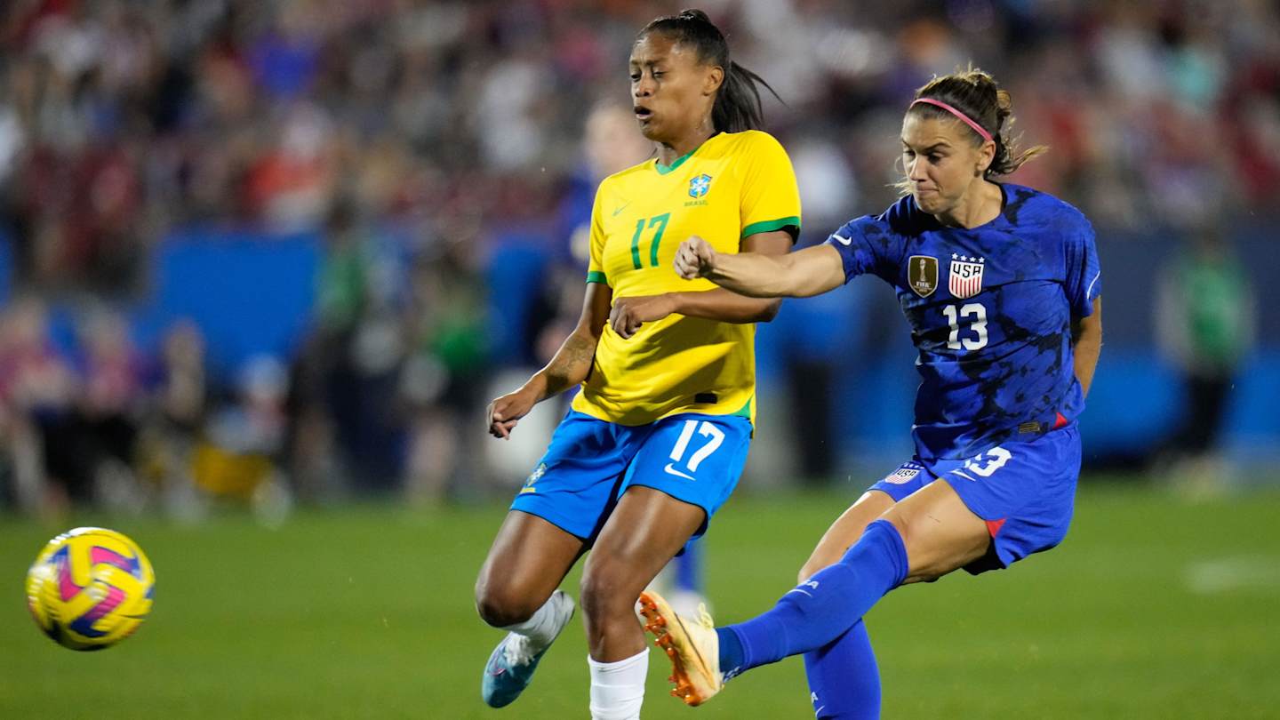 Alex Morgan's Pretty Goal Helps U.S. Beat Brazil - Sports Illustrated ...