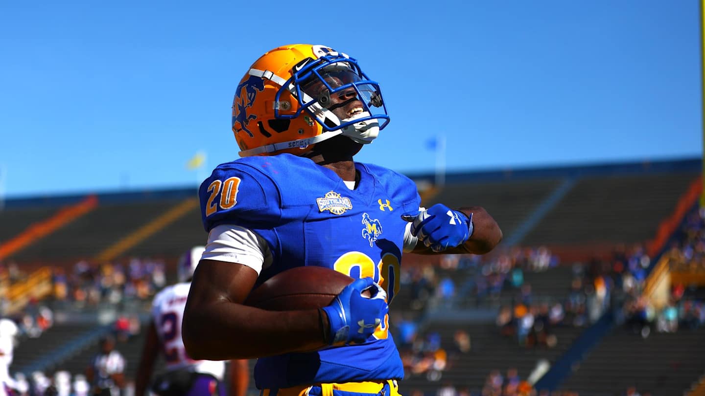 NFL Scouts Love Speed and McNeese RB Deonta McMahon has Plenty - Visit ...
