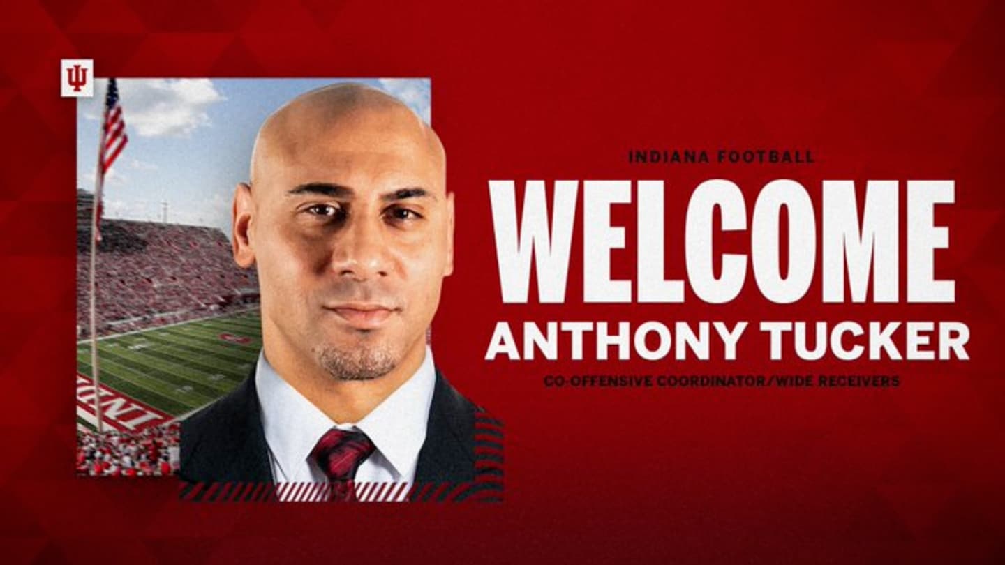 Anthony Tucker Named Indiana Football Co-Offensive Coordinator, Wide ...